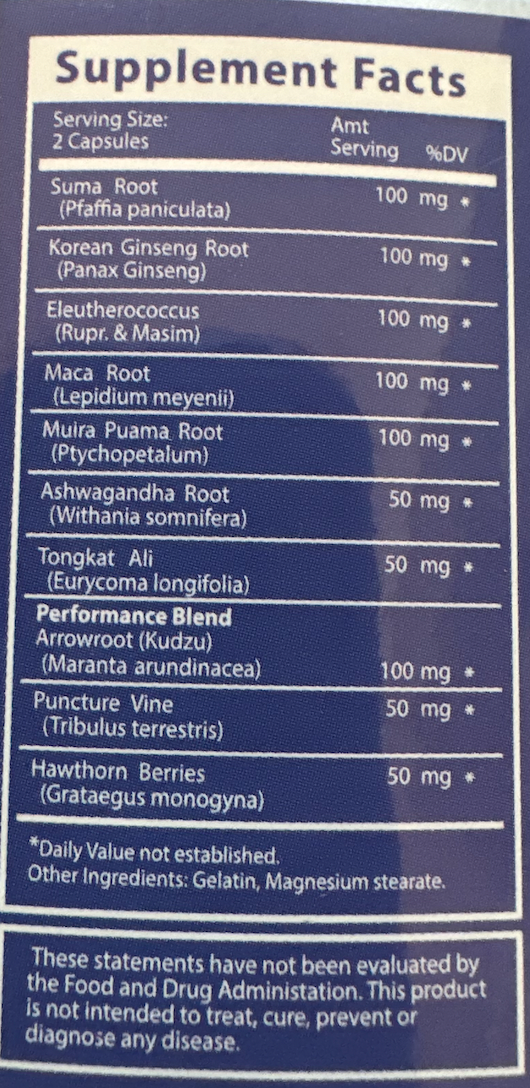 Eros Power - Daily Supplement - 60 capsules – Eros Him